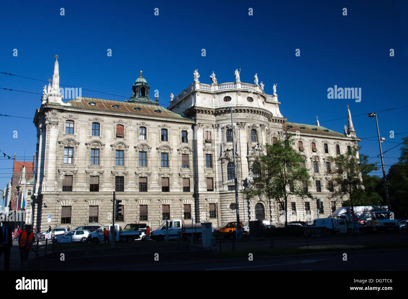 municipal building munich Bavaria germany Stock Photo - Alamy