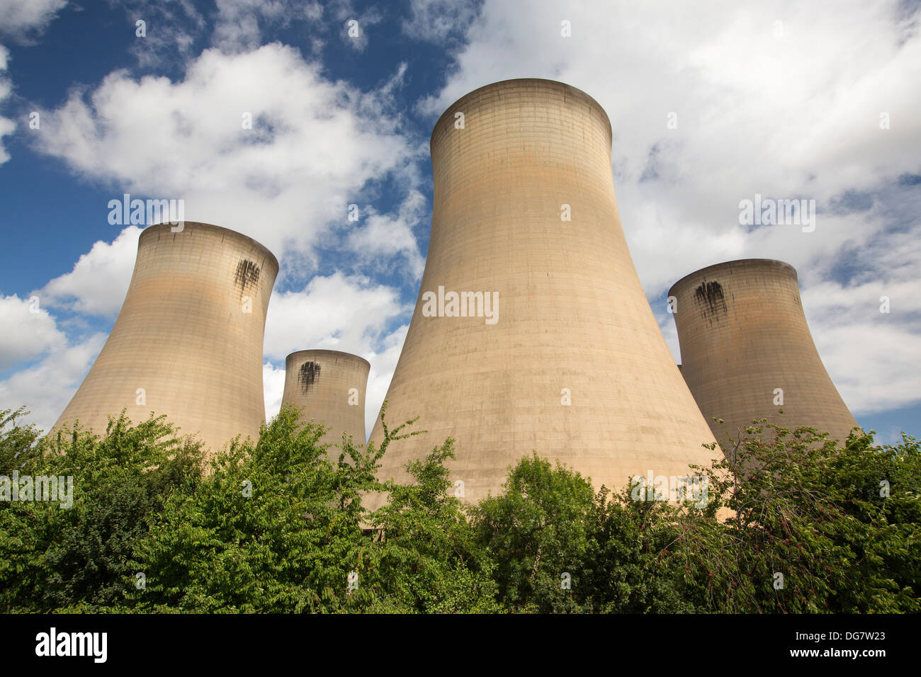 Drax power station in Yorkshire, UK, is the largest emitter of C02 in ...