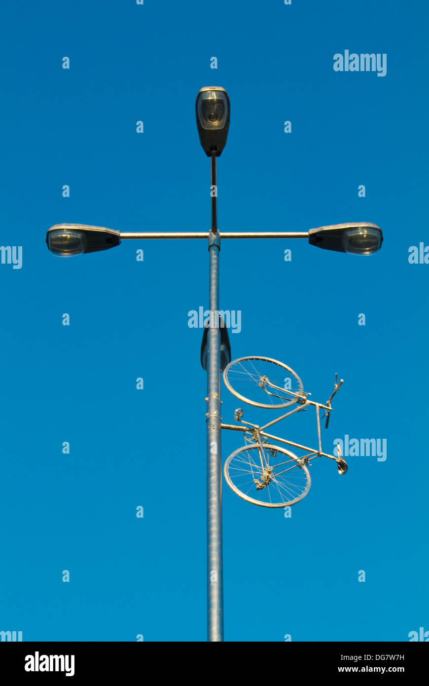 Bike to Heaven memorial (2013) by Kristof Kintera commemorating dead ...