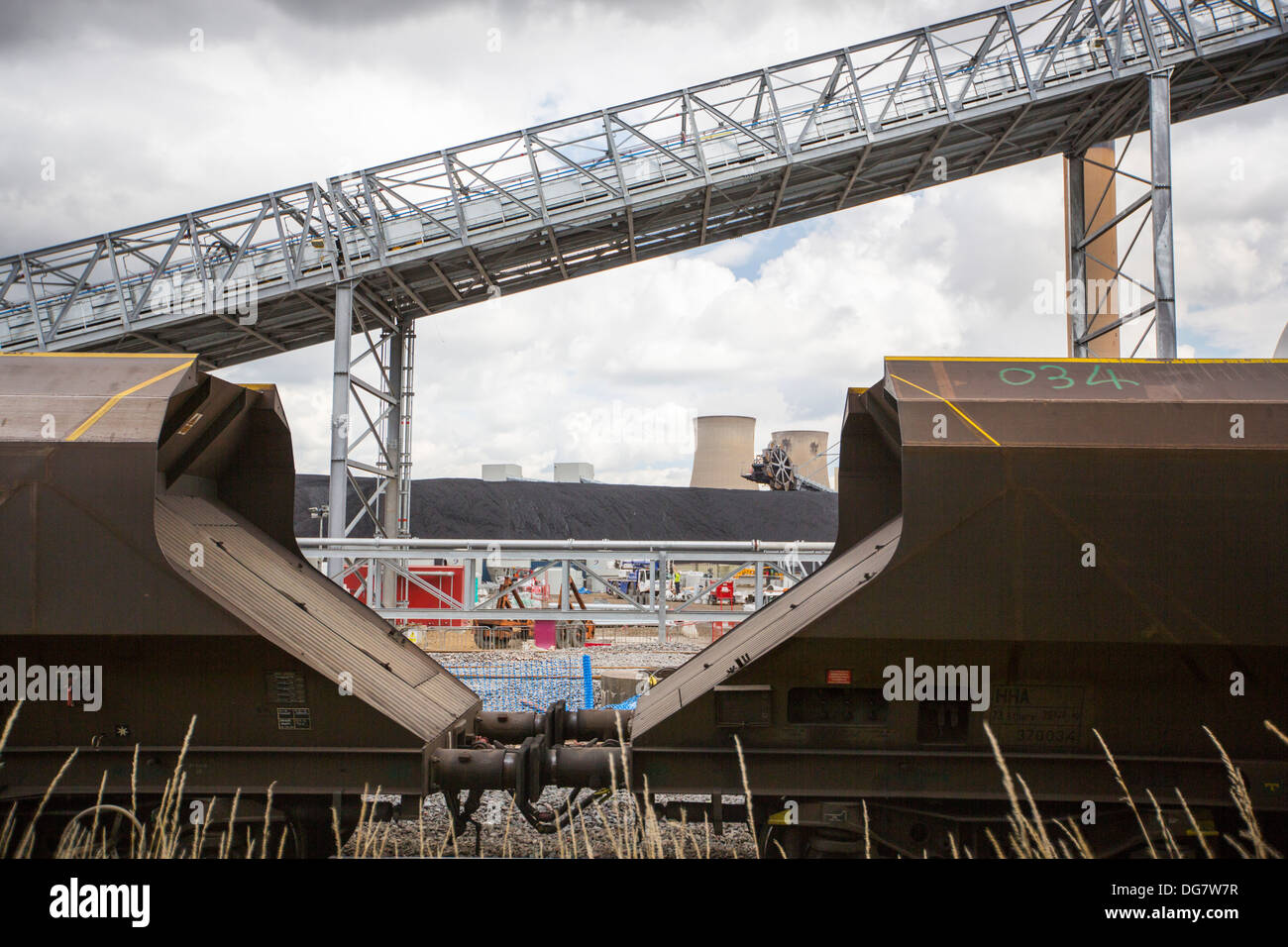 Drax Power Station Train High Resolution Stock Photography and Images ...