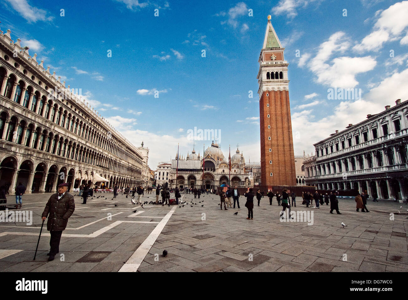 Piazza san marco panoramic image hi-res stock photography and images ...