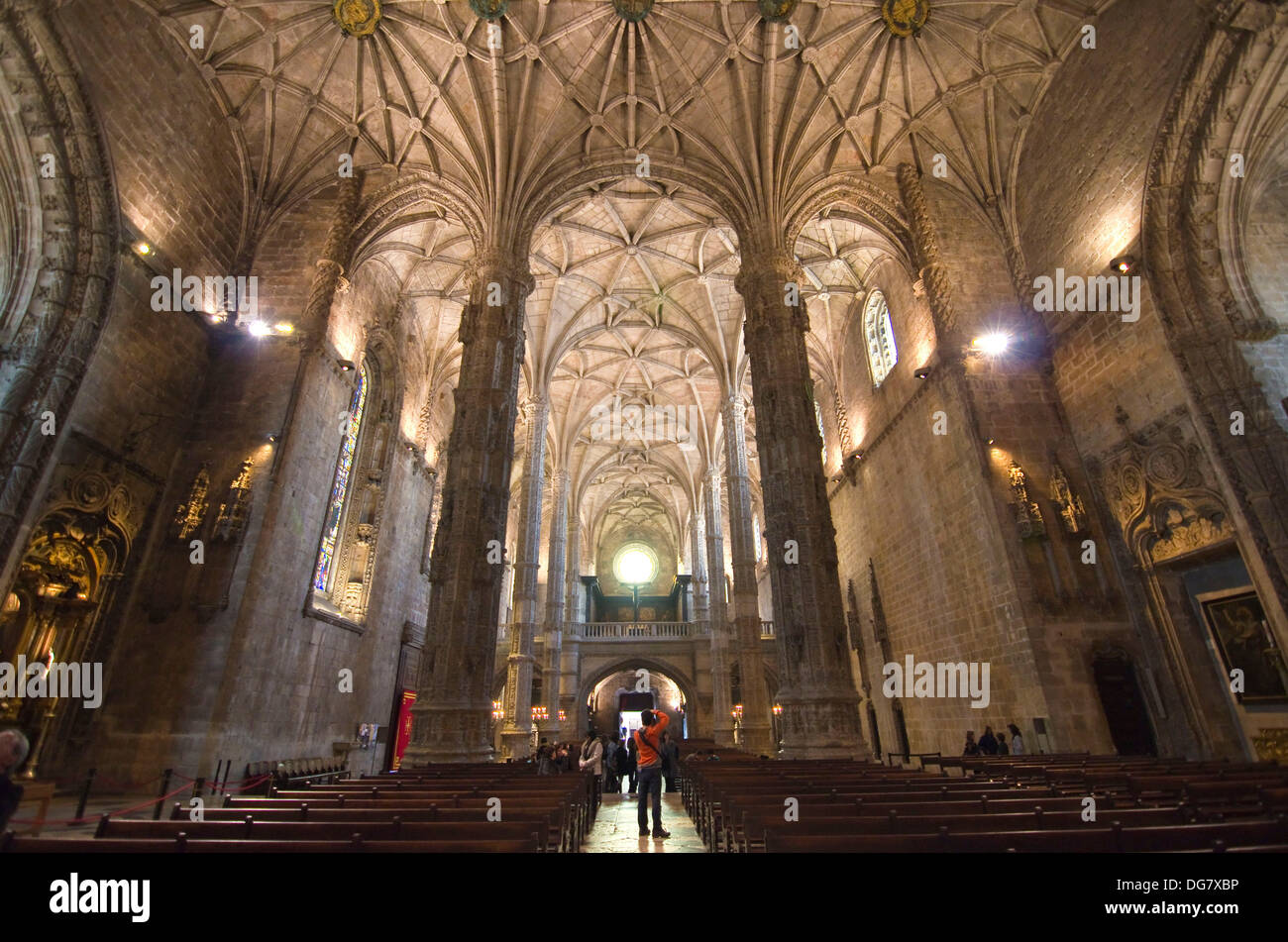 Portugal jerónimos monastery winter hi-res stock photography and images ...