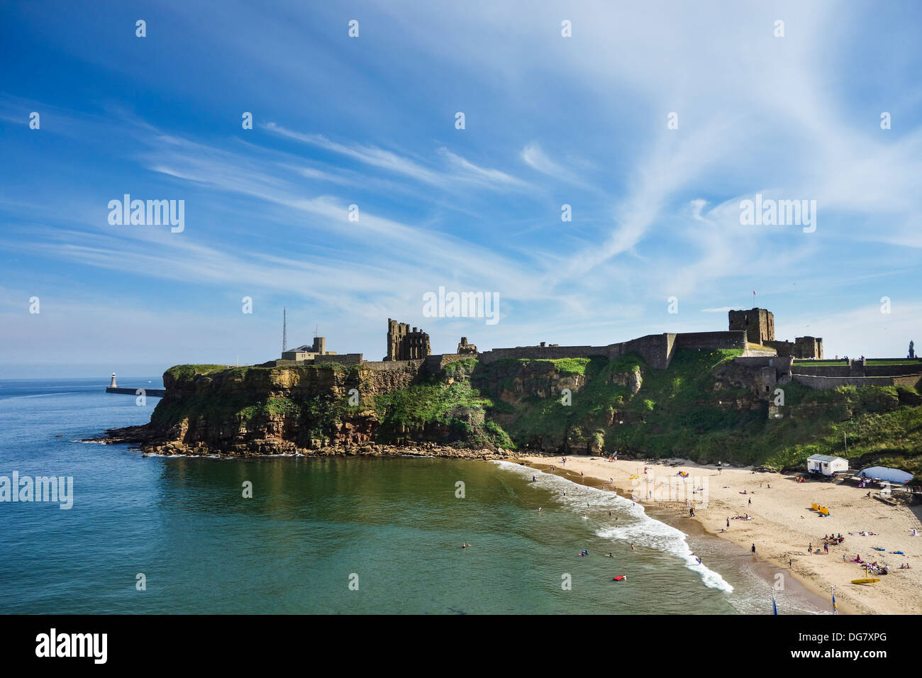 Tynemouth Priory and Castle, Tynemouth Stock Photo - Alamy