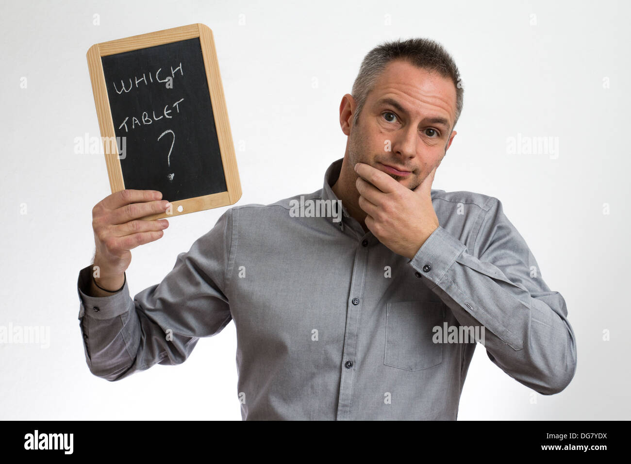 A confused man hi-res stock photography and images - Alamy