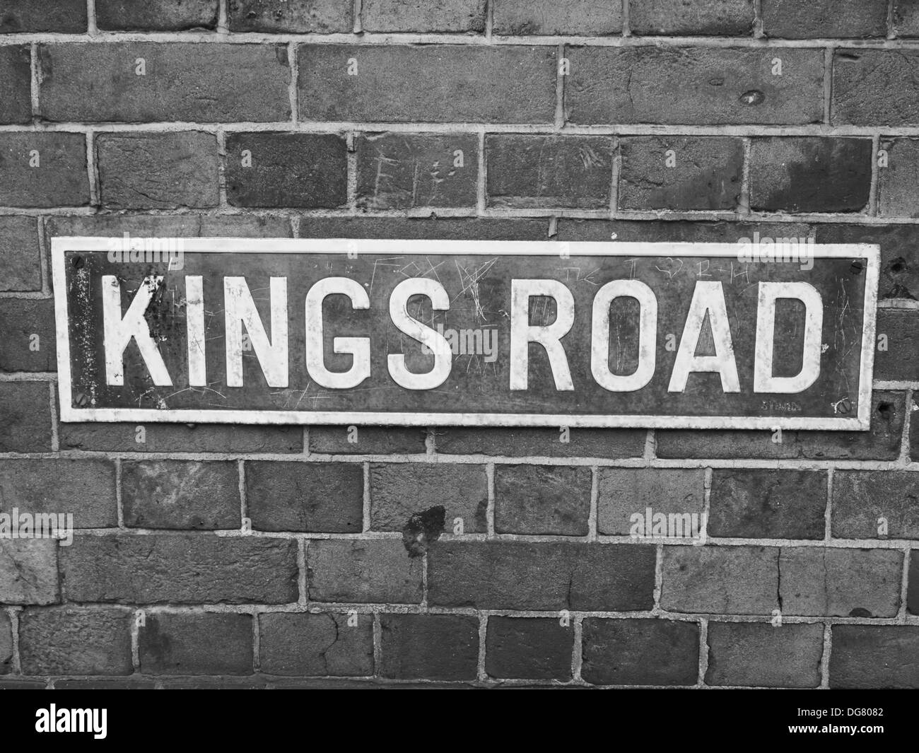 Sign for kings road hi-res stock photography and images - Alamy