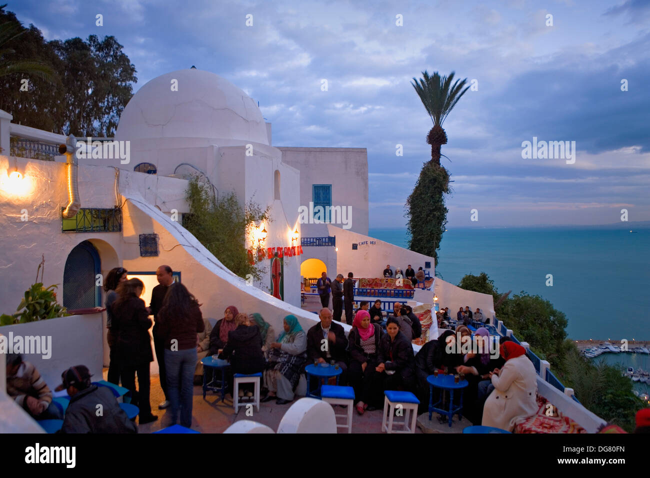 Sidi bou said cafe hi-res stock photography and images - Alamy