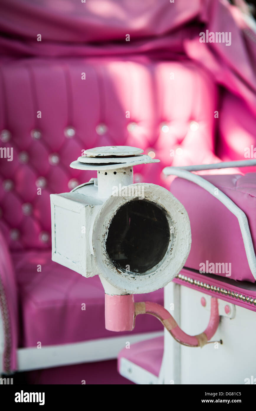 Old pink Carriage Stock Photo - Alamy