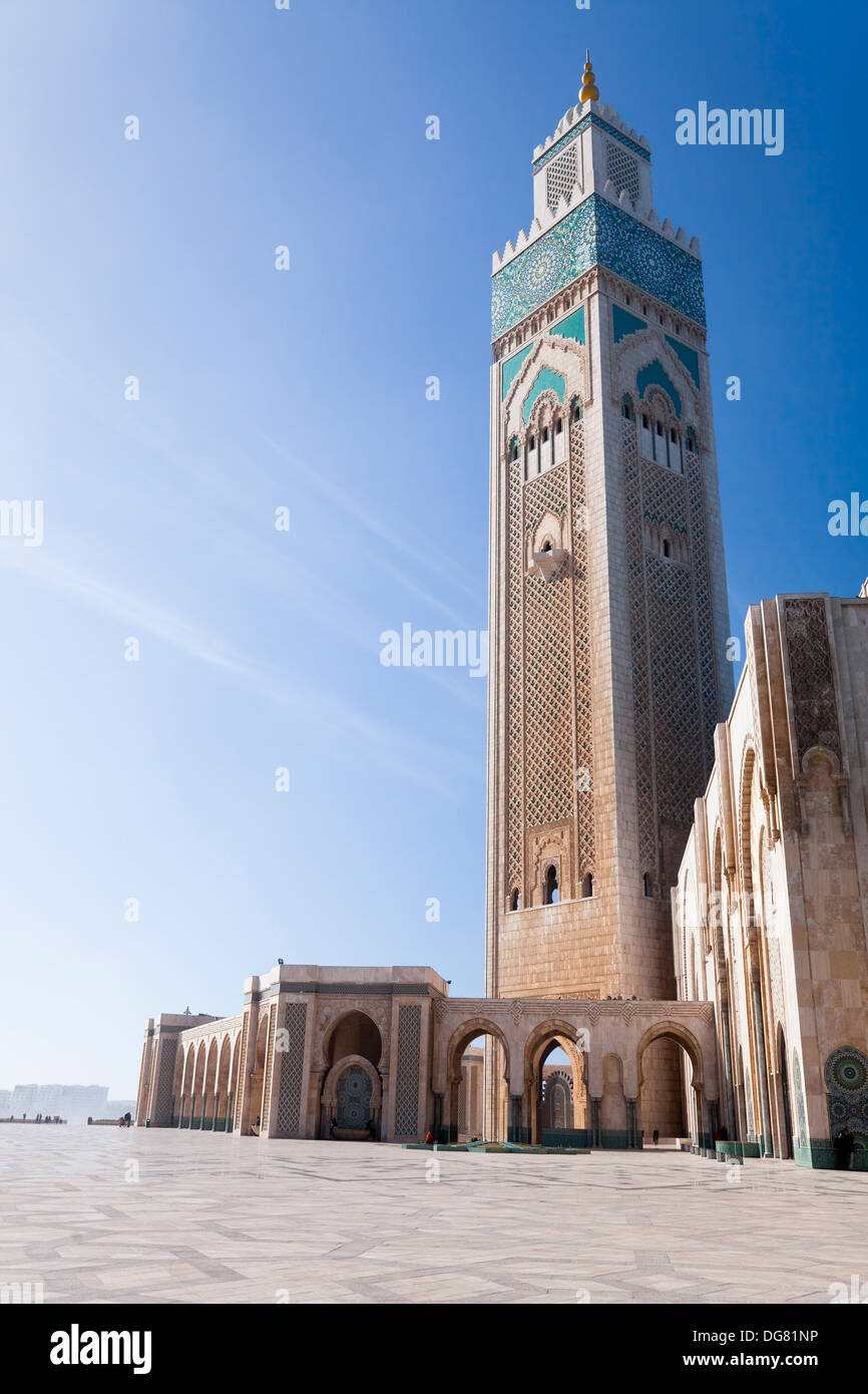 Morocco Casablanca (Dar el Beida) Hassan II Mosque Stock Photo - Alamy