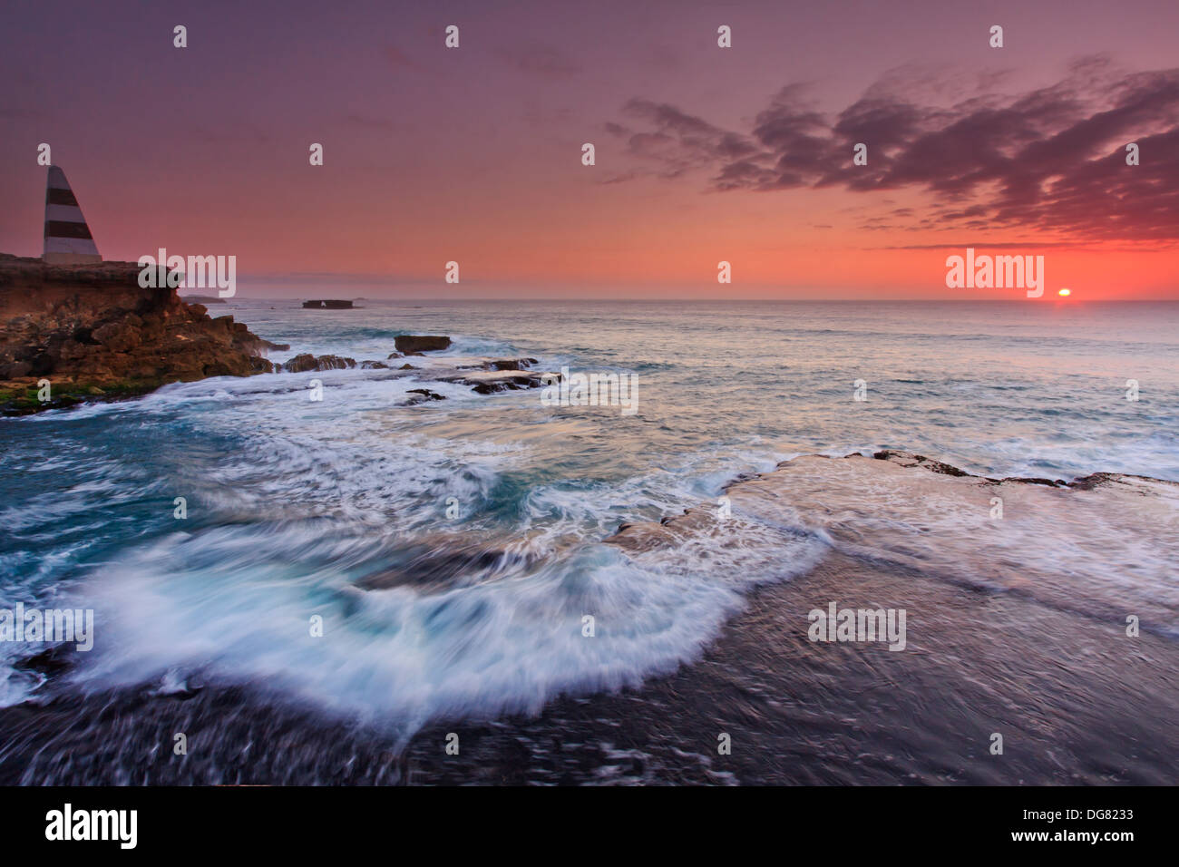 The Obelisk at Cape Dombey, Robe South Australia Stock Photo - Alamy