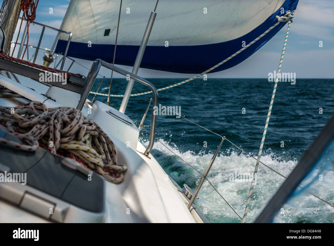Recreational sailing yacht hi-res stock photography and images - Alamy