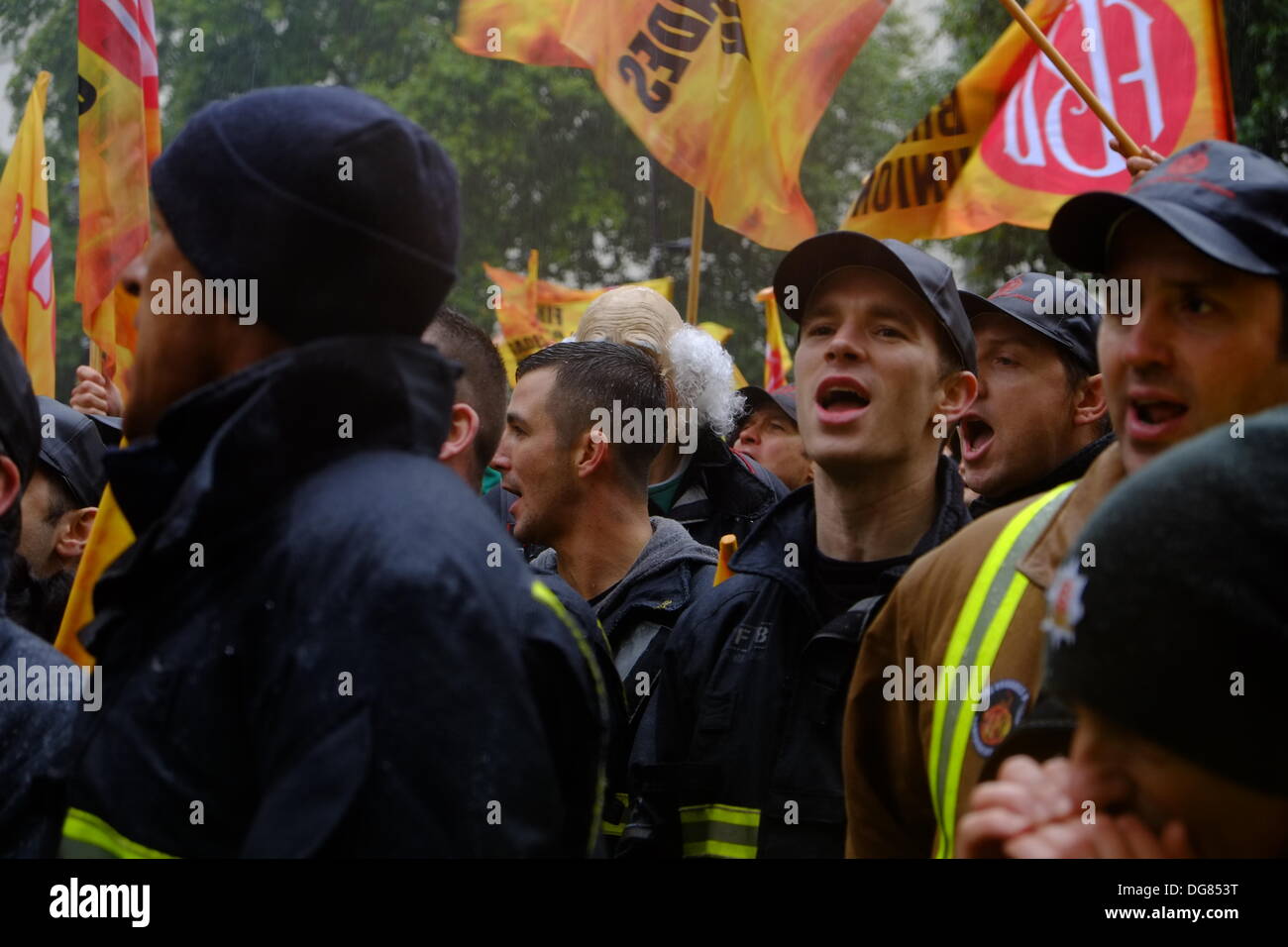 London fire brigade union street hi-res stock photography and images ...
