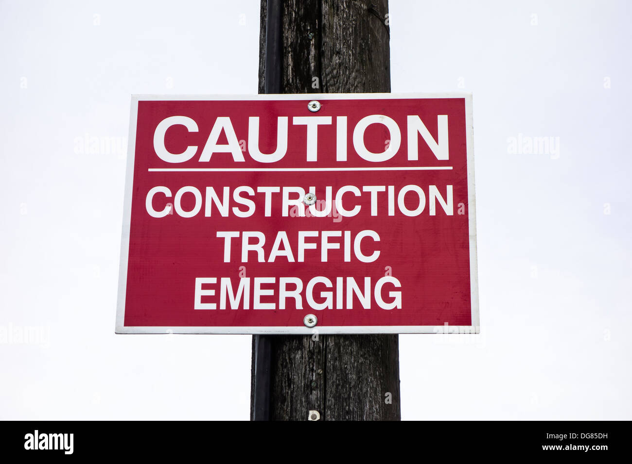 Caution traffic sign hi-res stock photography and images - Alamy