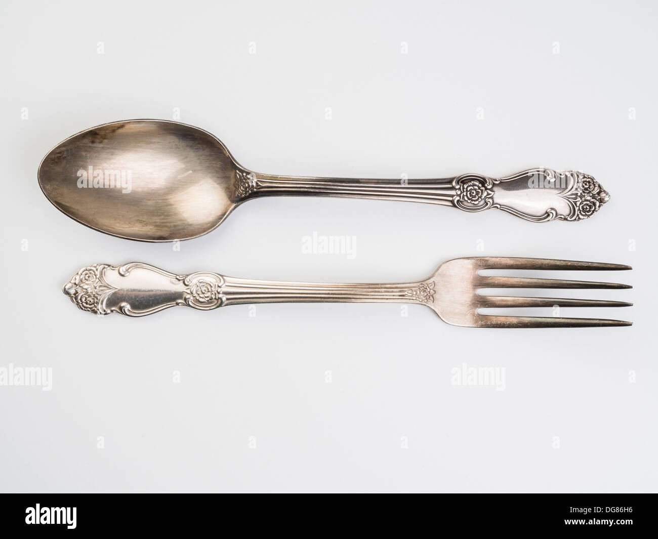 Silverware old hi-res stock photography and images - Alamy