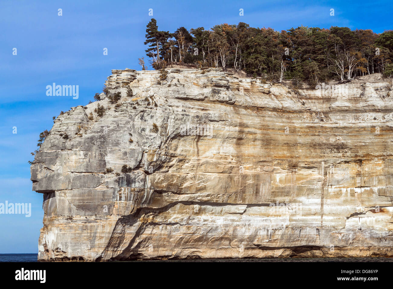 Pictured Rocks Rocks National Lake shore in Michigan' s Upper Peninsula ...