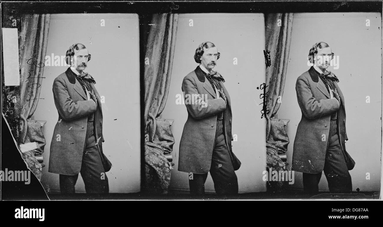 A portrait of Colonel James A. Mulligan, a notable figure in U.S ...