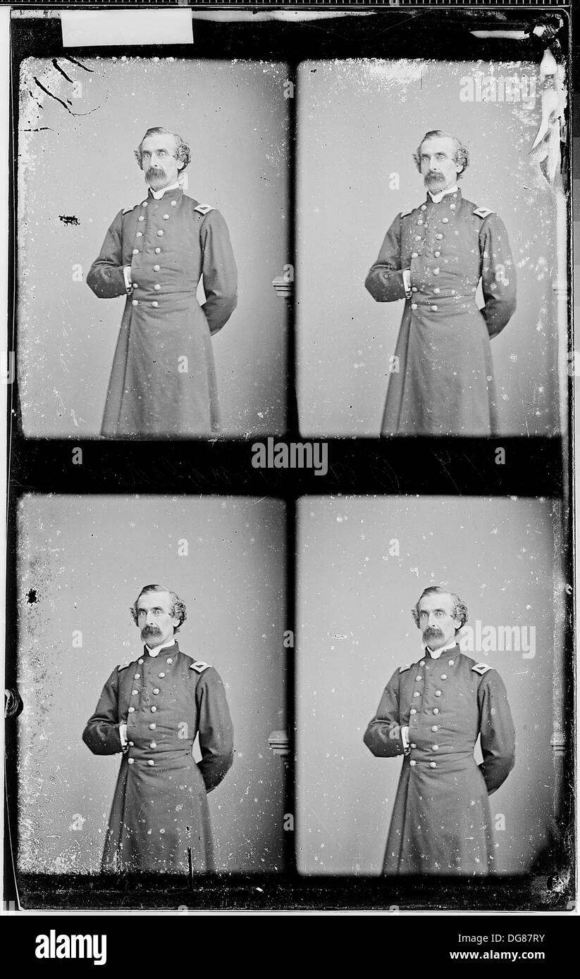 A portrait of Colonel Thomas D. Doubleday, a figure from the 4th New ...