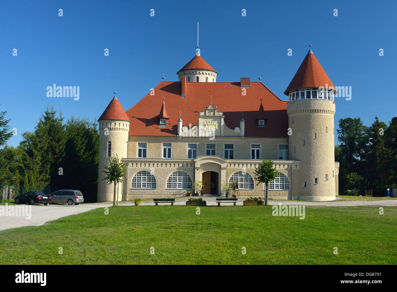 Stolpe Palace at Stolpe, Usedom, Germany Stock Photo - Alamy