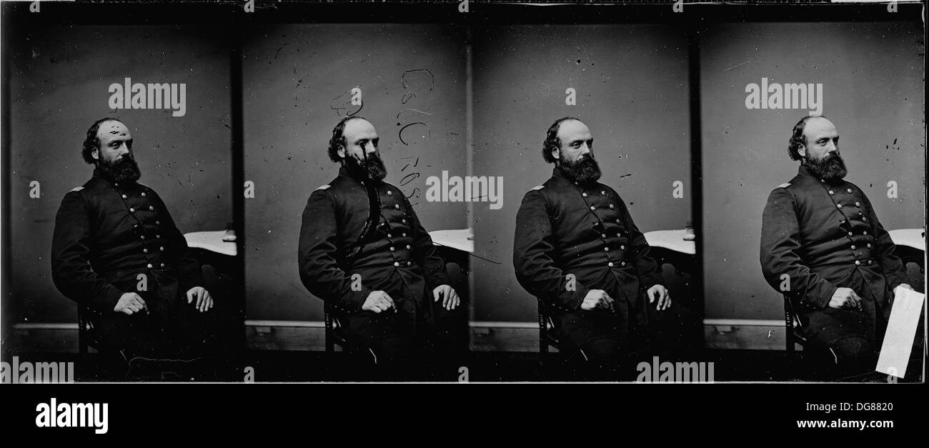 Colonel Nelson Cross of the 67th New York Volunteers, a regiment during ...