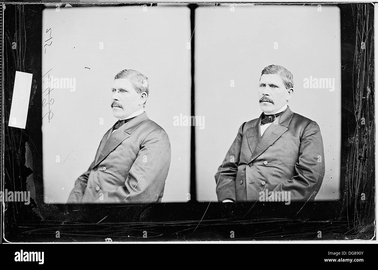 A portrait of Colonel Durbin Ward, an officer in the 17th Ohio ...