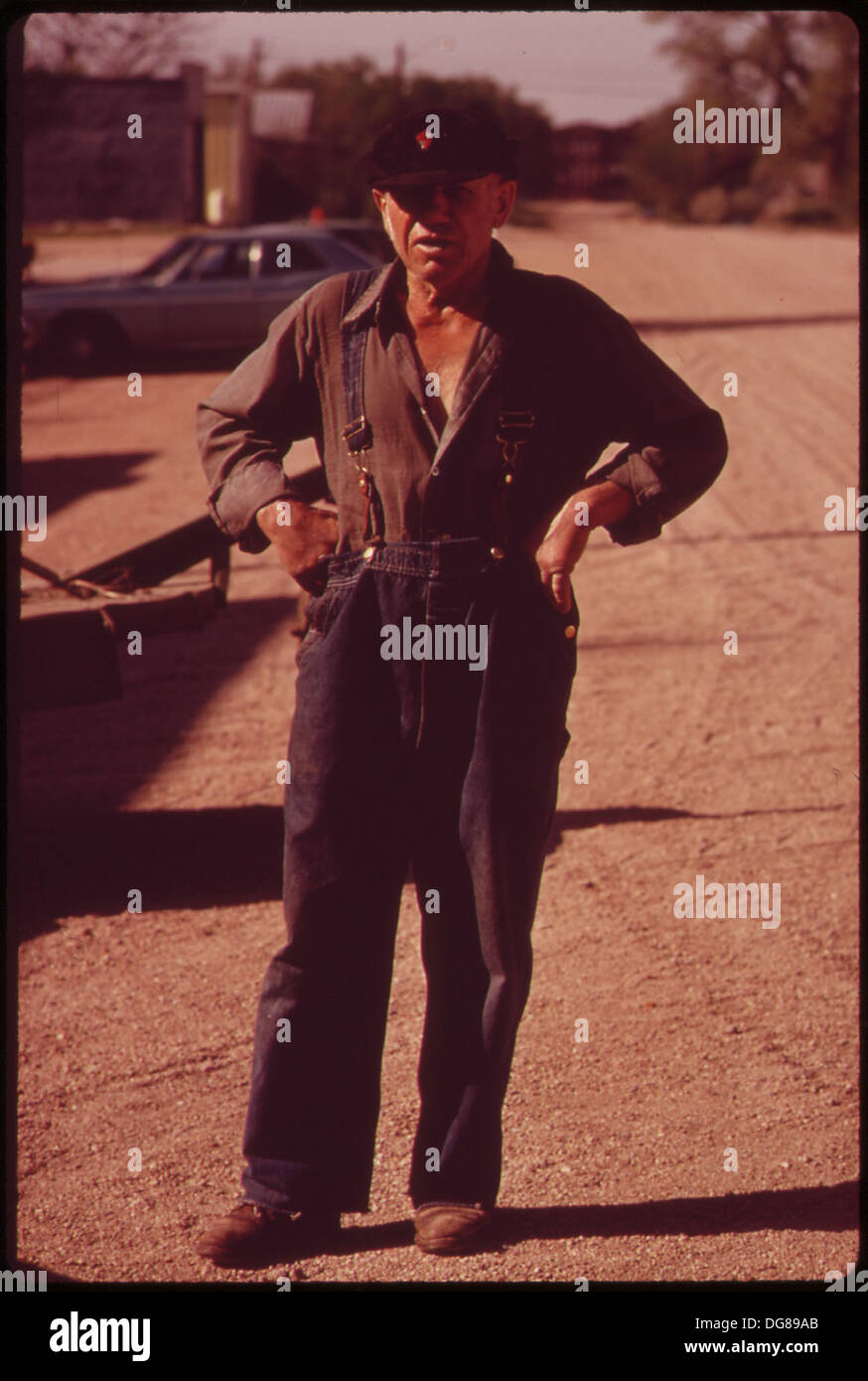 Charlie Gross, a versatile man skilled in many trades, stands on the ...