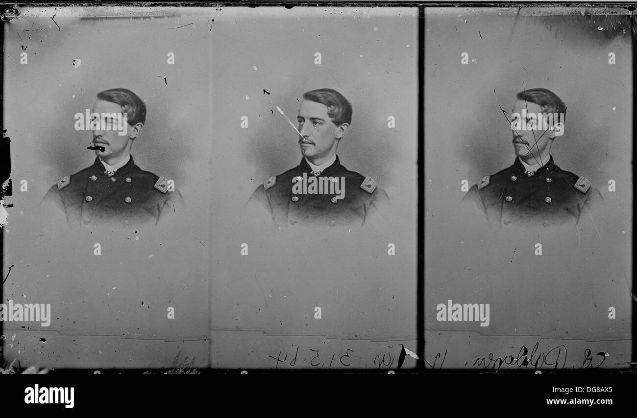 American civil war officer Black and White Stock Photos & Images - Alamy