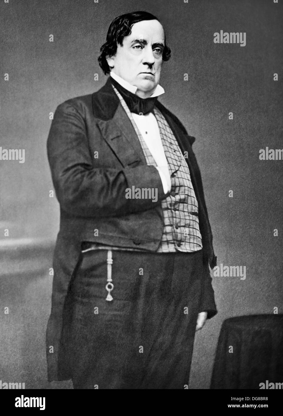 Vintage portrait photo of lewis cass hi-res stock photography and ...