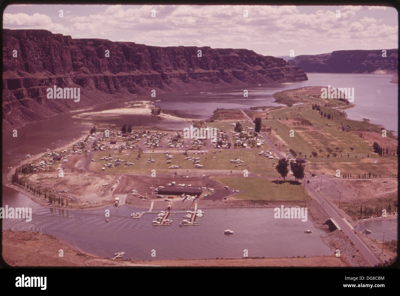 Crescent Bar Recreational Area, located at Trinidad on the Columbia River, is a popular outdoor ...