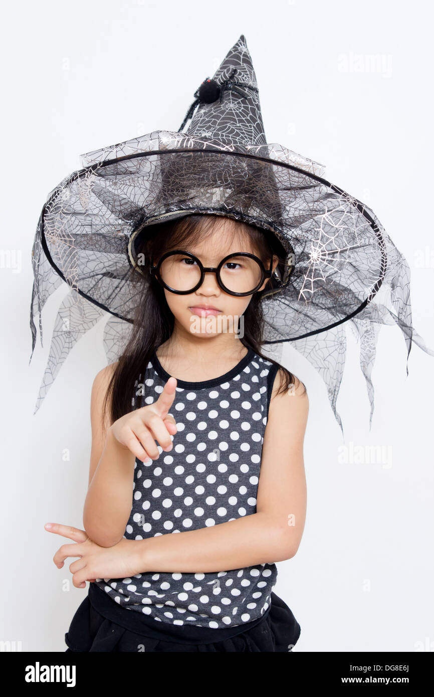 Angry little witch Stock Photo - Alamy