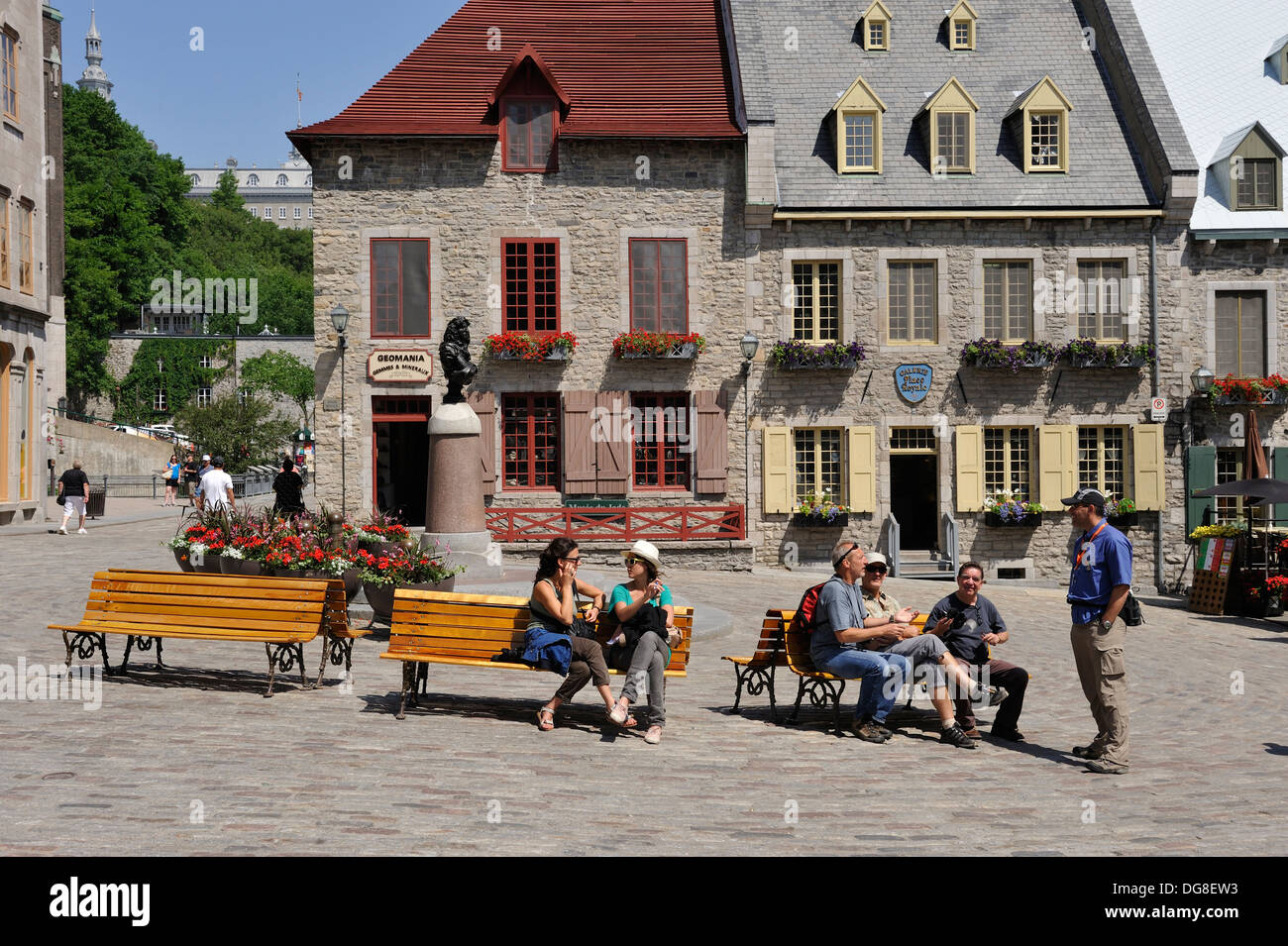 Place royale quebec hi-res stock photography and images - Alamy