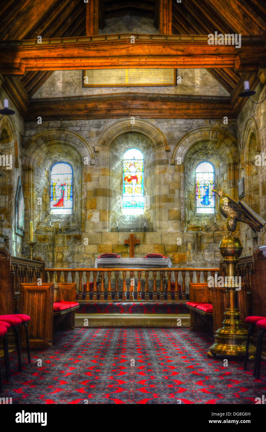 St Mary's Church Interior Stock Photo - Alamy