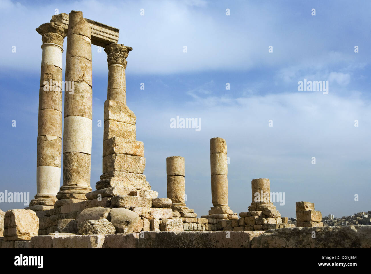 Remains of temple of hercules hi-res stock photography and images - Alamy