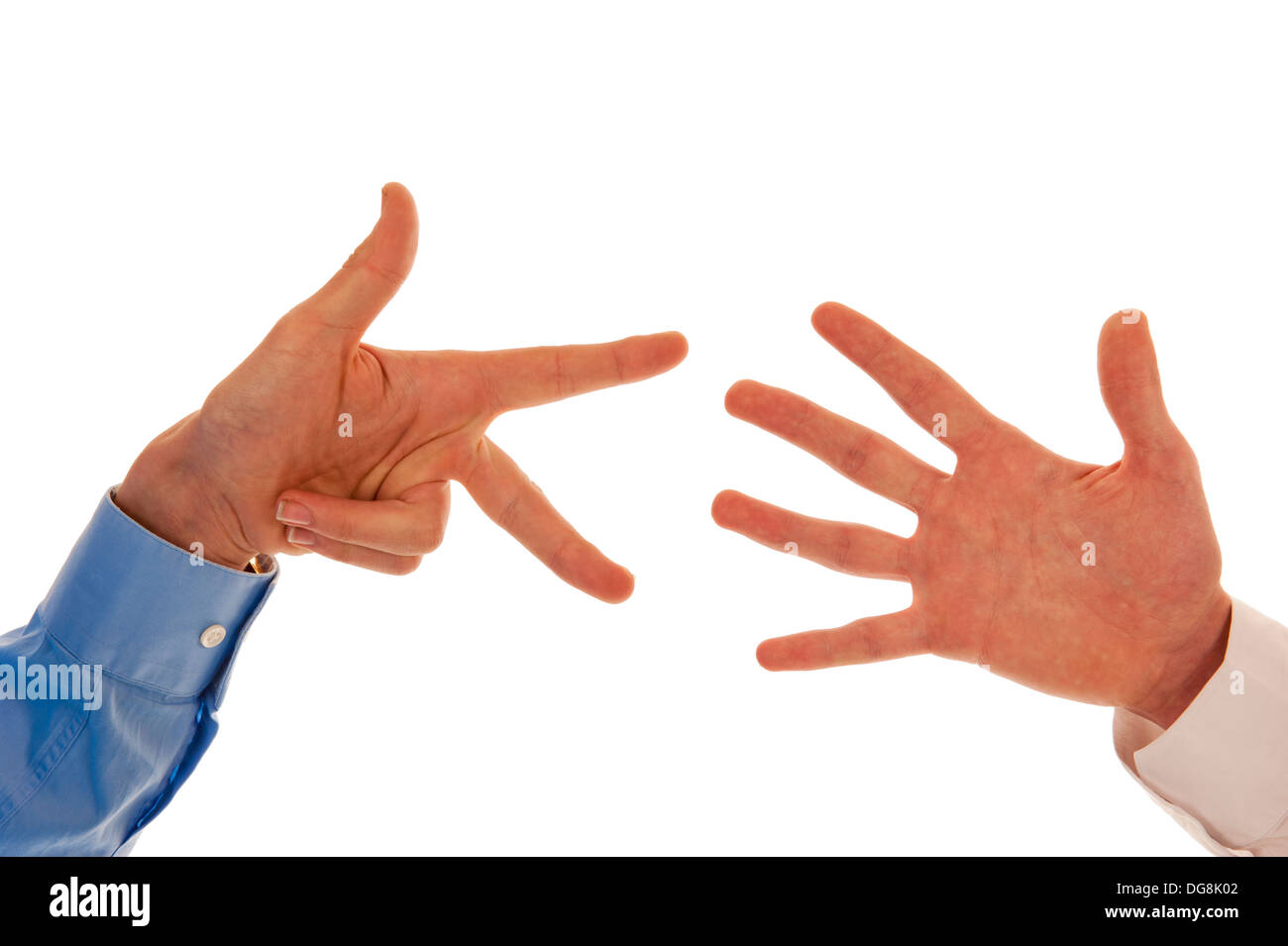 Eight fingers hi-res stock photography and images - Alamy