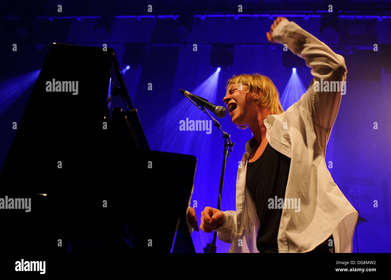 Singer and Songwriter Tom Odell performs at the Cambridge Corn Exchange ...