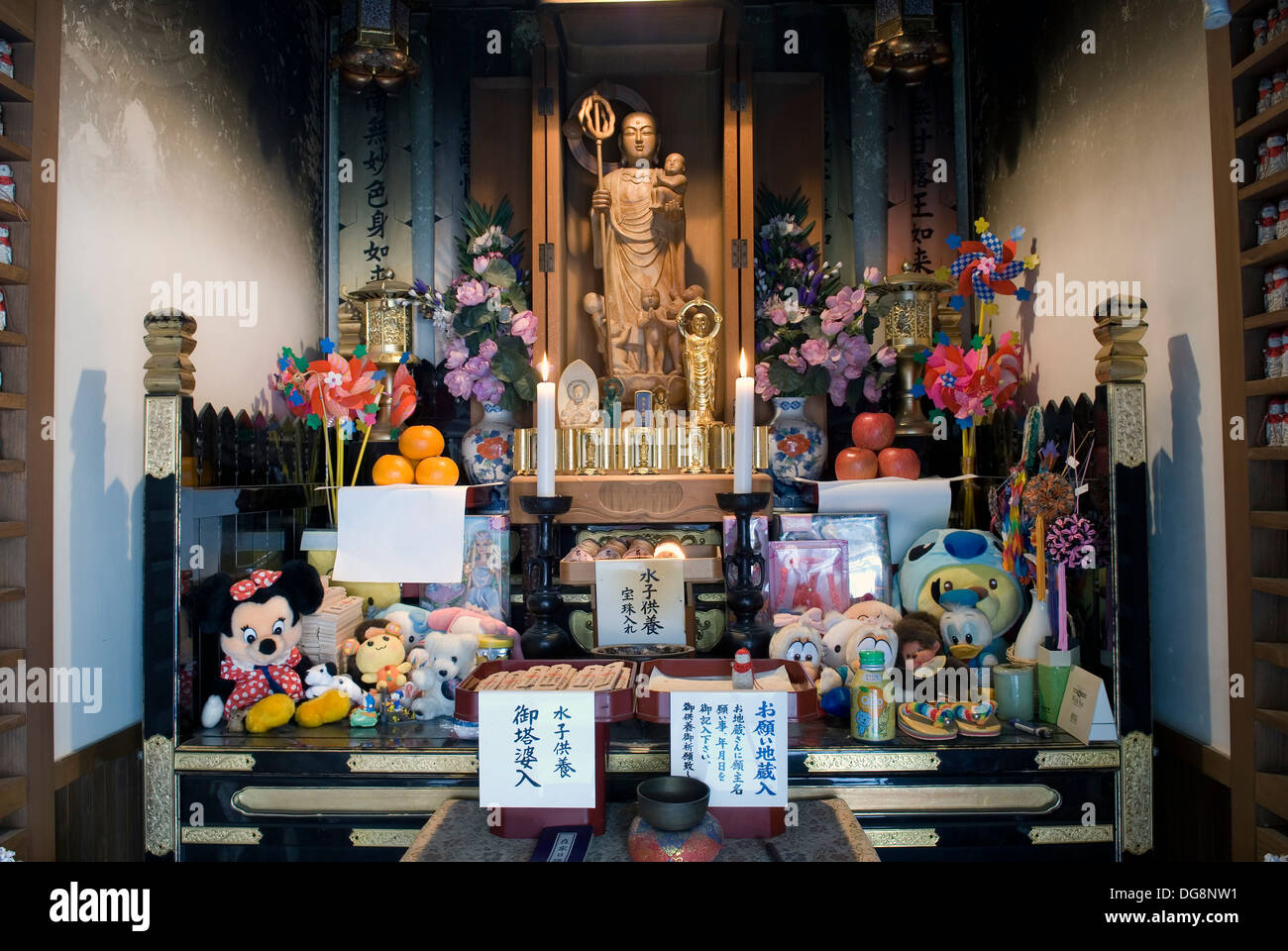 temple dedicated to Ksitigarbha known as Jizo,seen as the guardian of ...