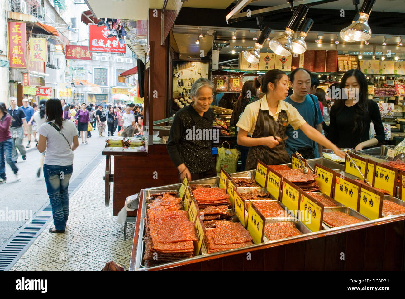 Macau peninsula food hi-res stock photography and images - Alamy