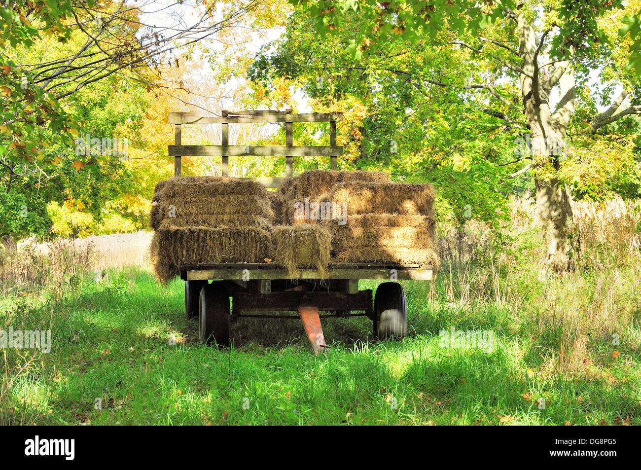 Hay Wagon High Resolution Stock Photography and Images - Alamy