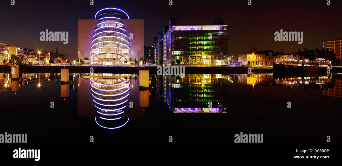 Barrel shaped Dublin Convention Center The CCD by the American-Irish ...