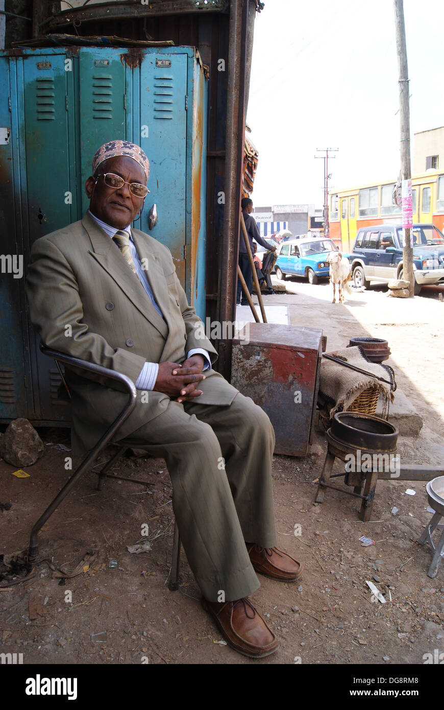 Man addis ababa ethiopia hi-res stock photography and images - Alamy