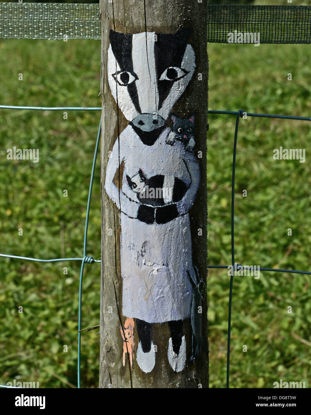Badgers with cat hi-res stock photography and images - Alamy