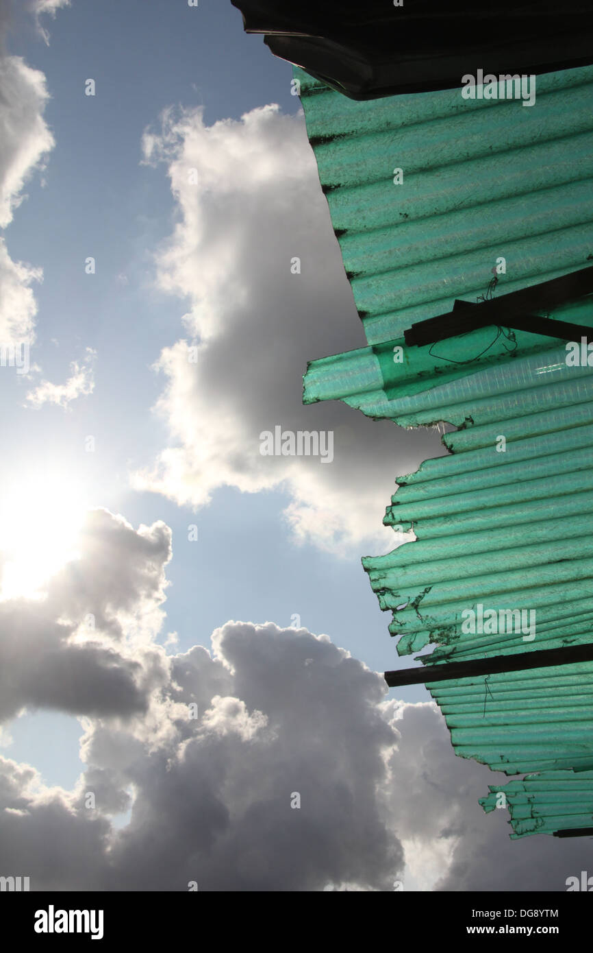 market stall stand roof in rome italy Stock Photo - Alamy