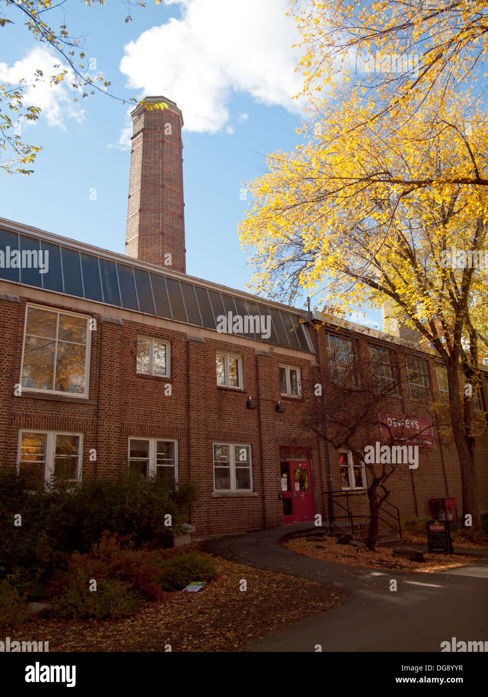 The Old Power Plant at the University of Alberta in Edmonton, Alberta ...