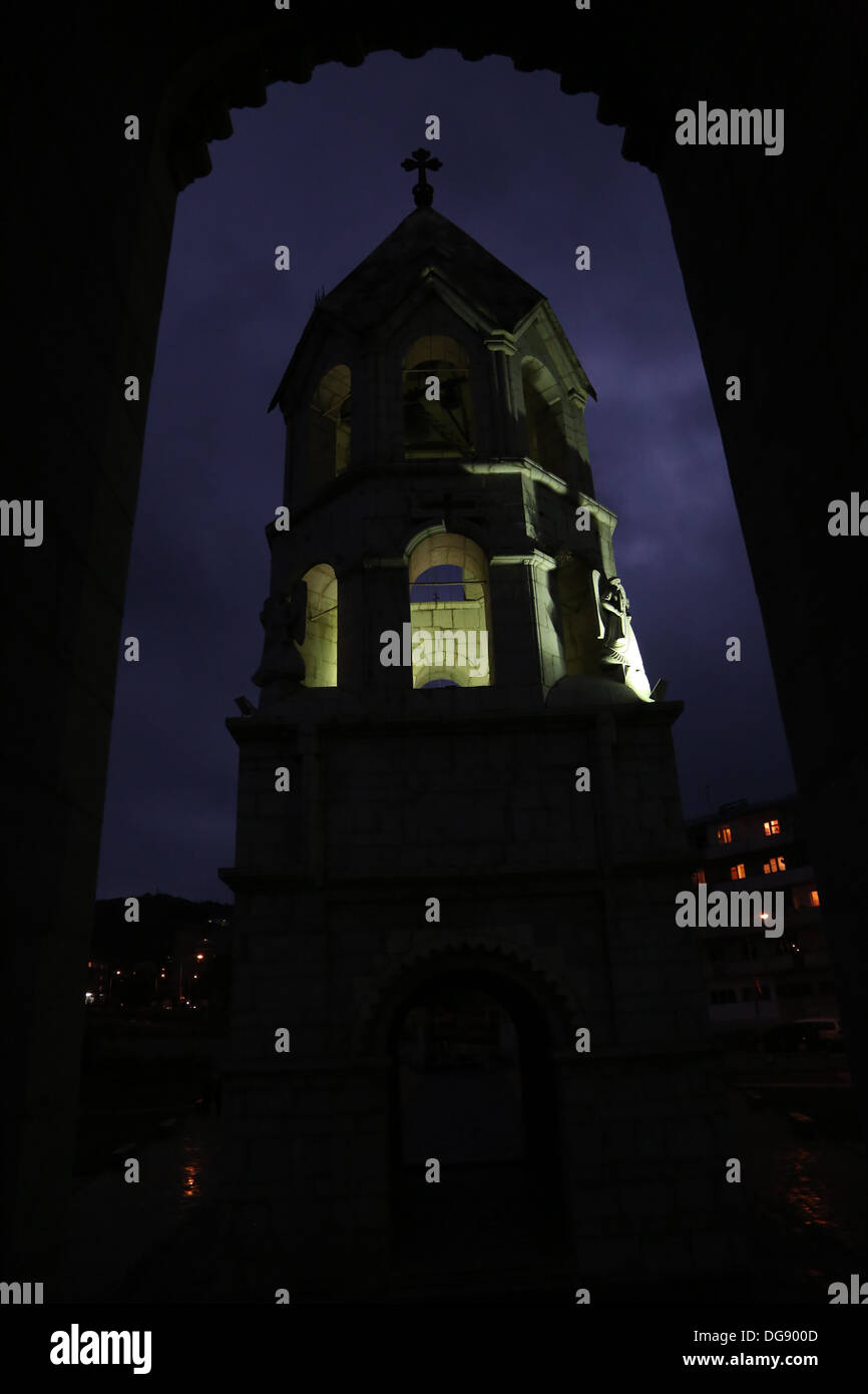 St. Ghazanchetsots Church, Shushi, Nagorno Karabakh Stock Photo - Alamy