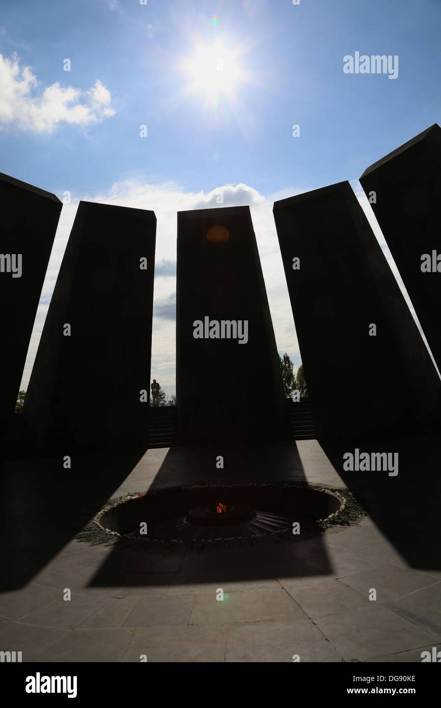 Armenia, genocide memorial, Yerevan Stock Photo - Alamy