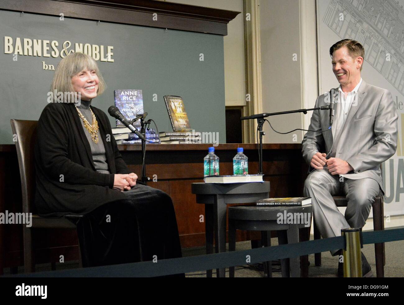 New York, NY, USA. 16th Oct, 2013. Anne Rice, Christopher Rice at in ...