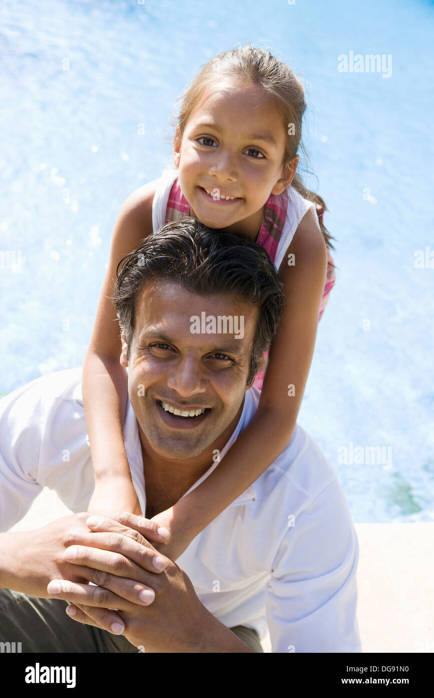 Indian man outdoor swimming pool hi-res stock photography and images ...