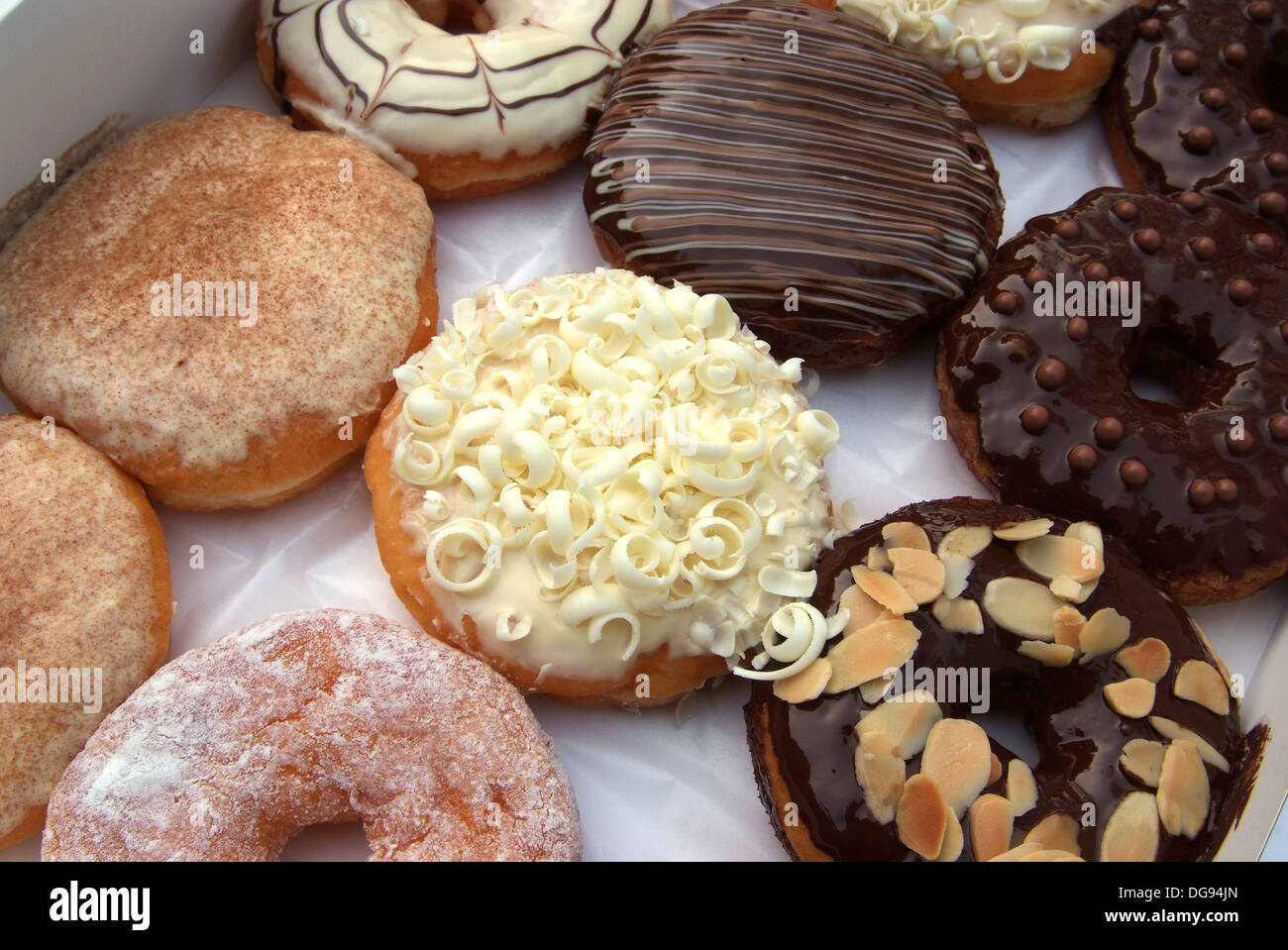 Donut box hi-res stock photography and images - Alamy