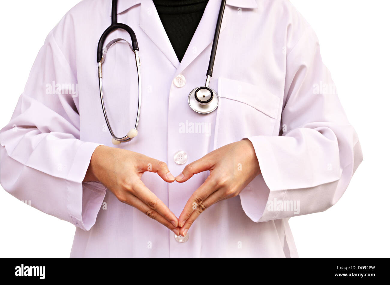Doctor with a stethoscope. (Medical Concept Stock Photo - Alamy