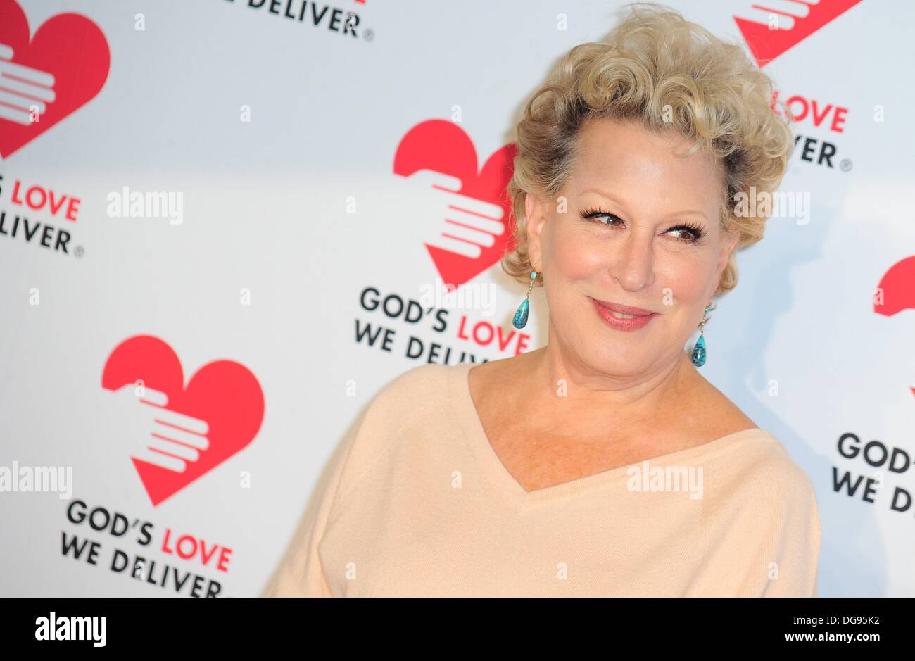 Bette Midler at arrivals for 2013 God’s Love We Deliver Golden Heart ...