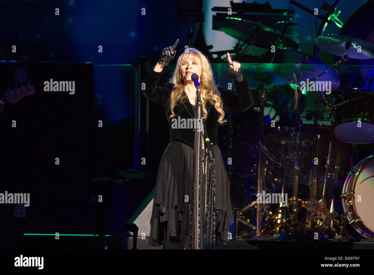 British-American rock band "Fleetwood Mac" live concert at the O2 World ...