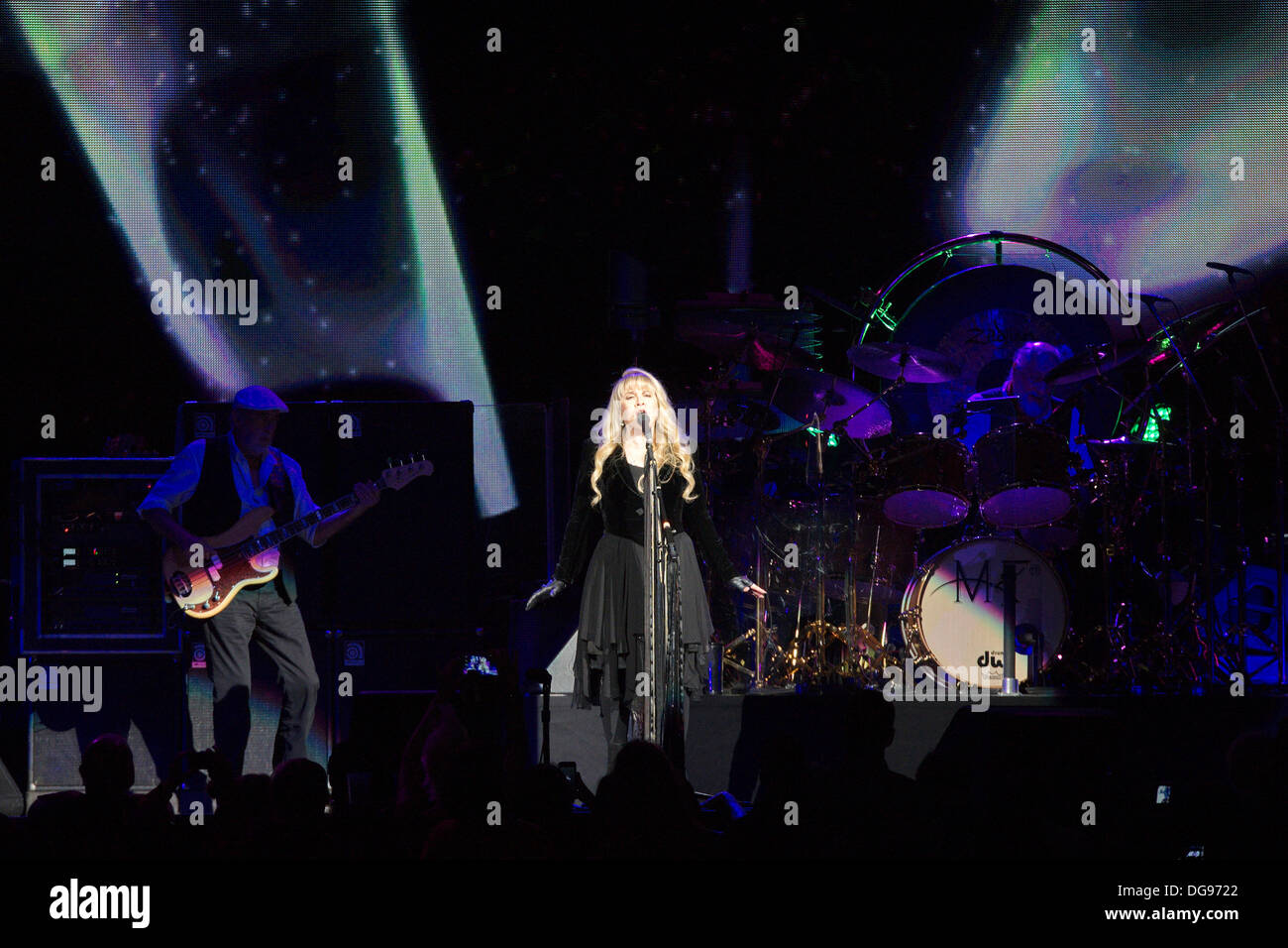 British-American rock band "Fleetwood Mac" live concert at the O2 World ...